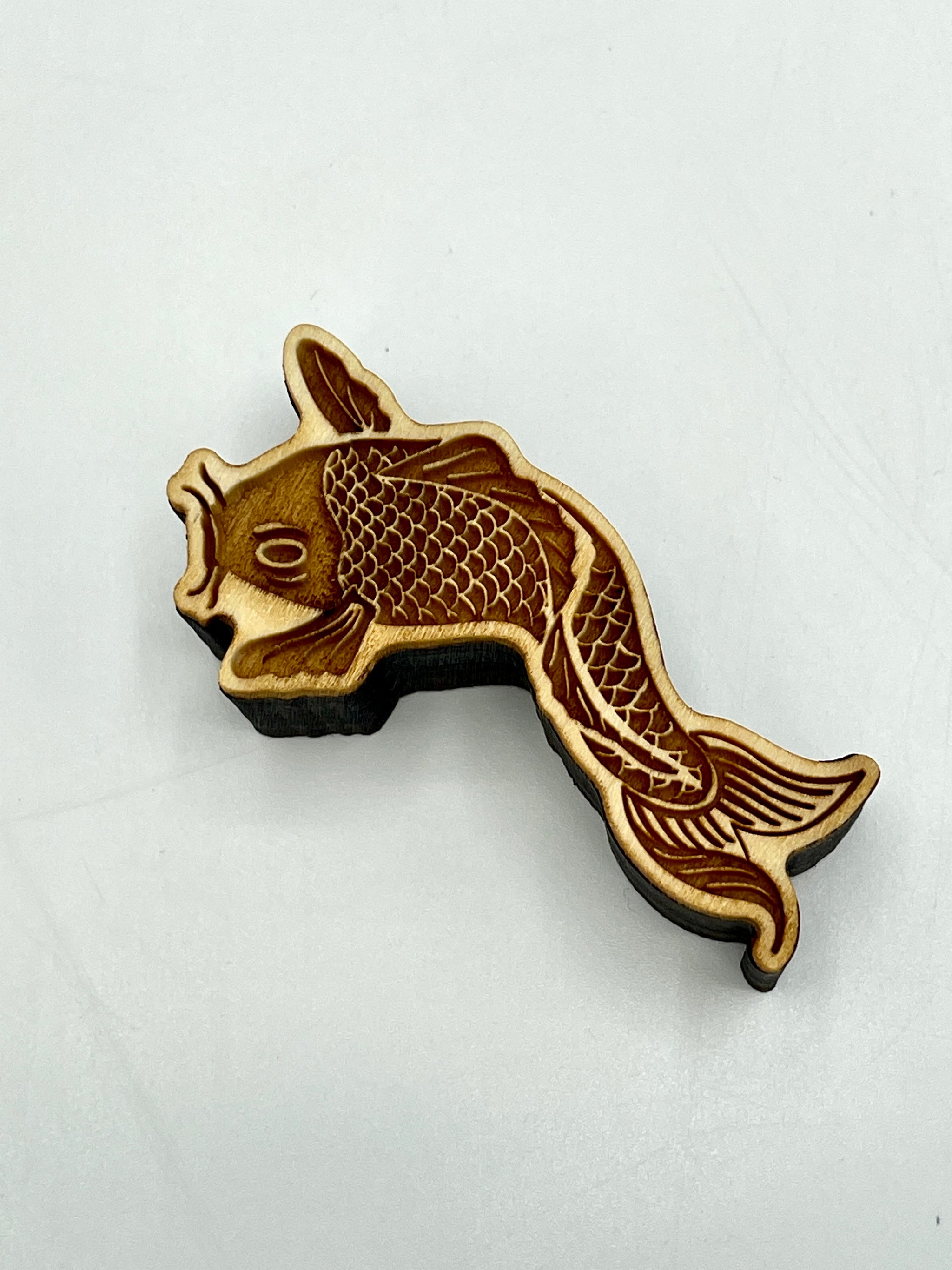 Koi Fish (Scales)- Stamp – Vermont Pottery Works